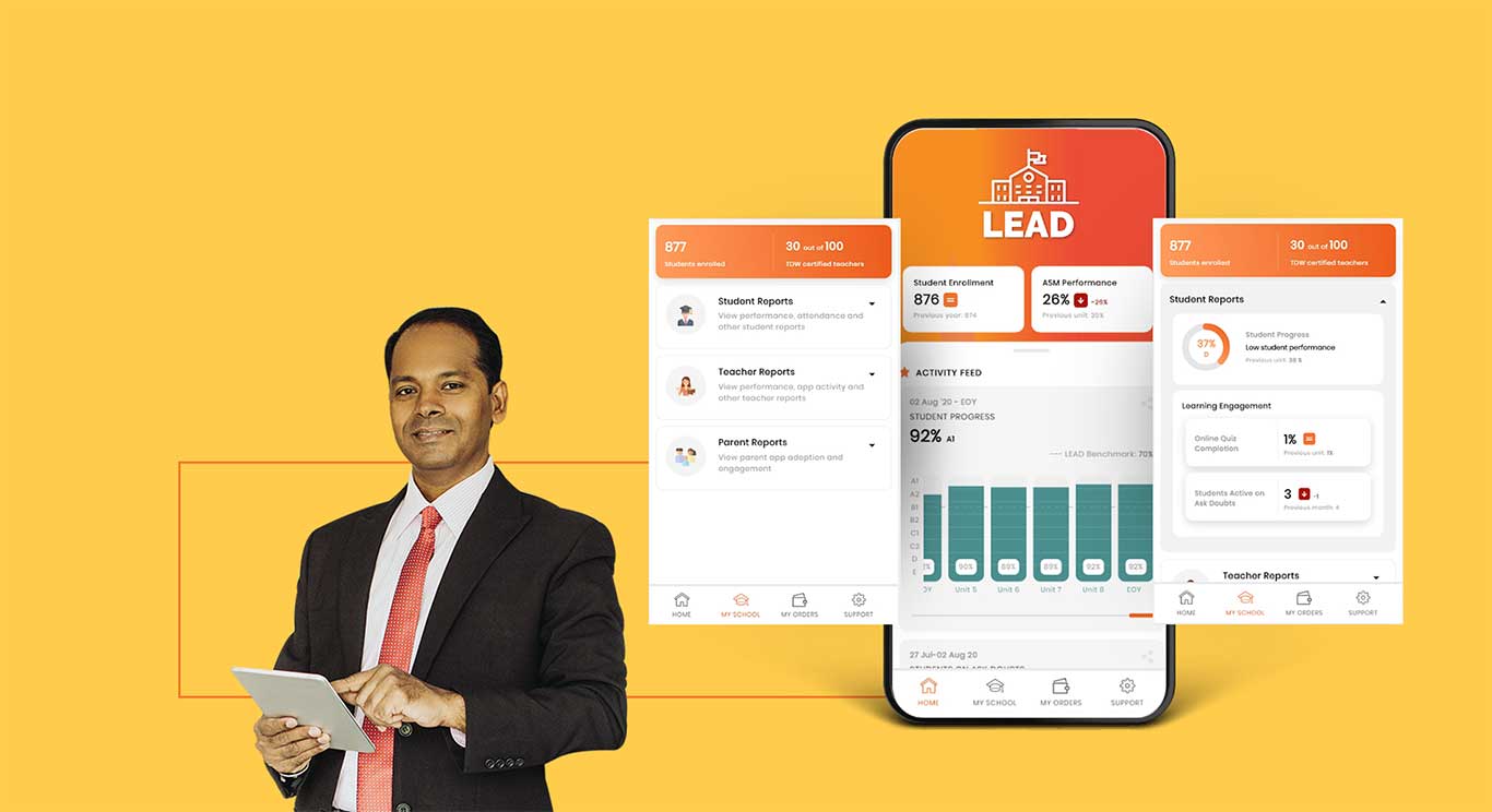 Our School Management ERP Software for Education - LEAD